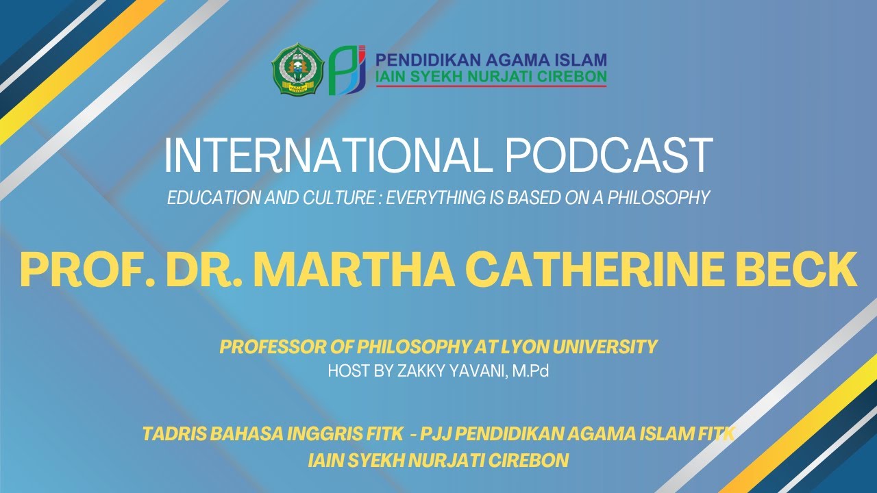 PODCAST WITH PROF MARTHA BECK - YouTube