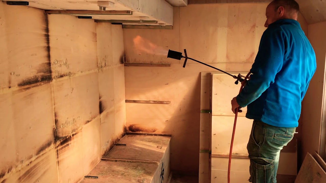 How To BURN Your Pigeon Loft Down ( not really ) - YouTube