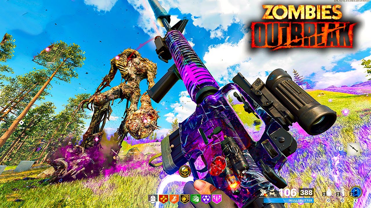 COD: Cold War Zombies | Solo Outbreak Gameplay With M16 🔥 (No ...