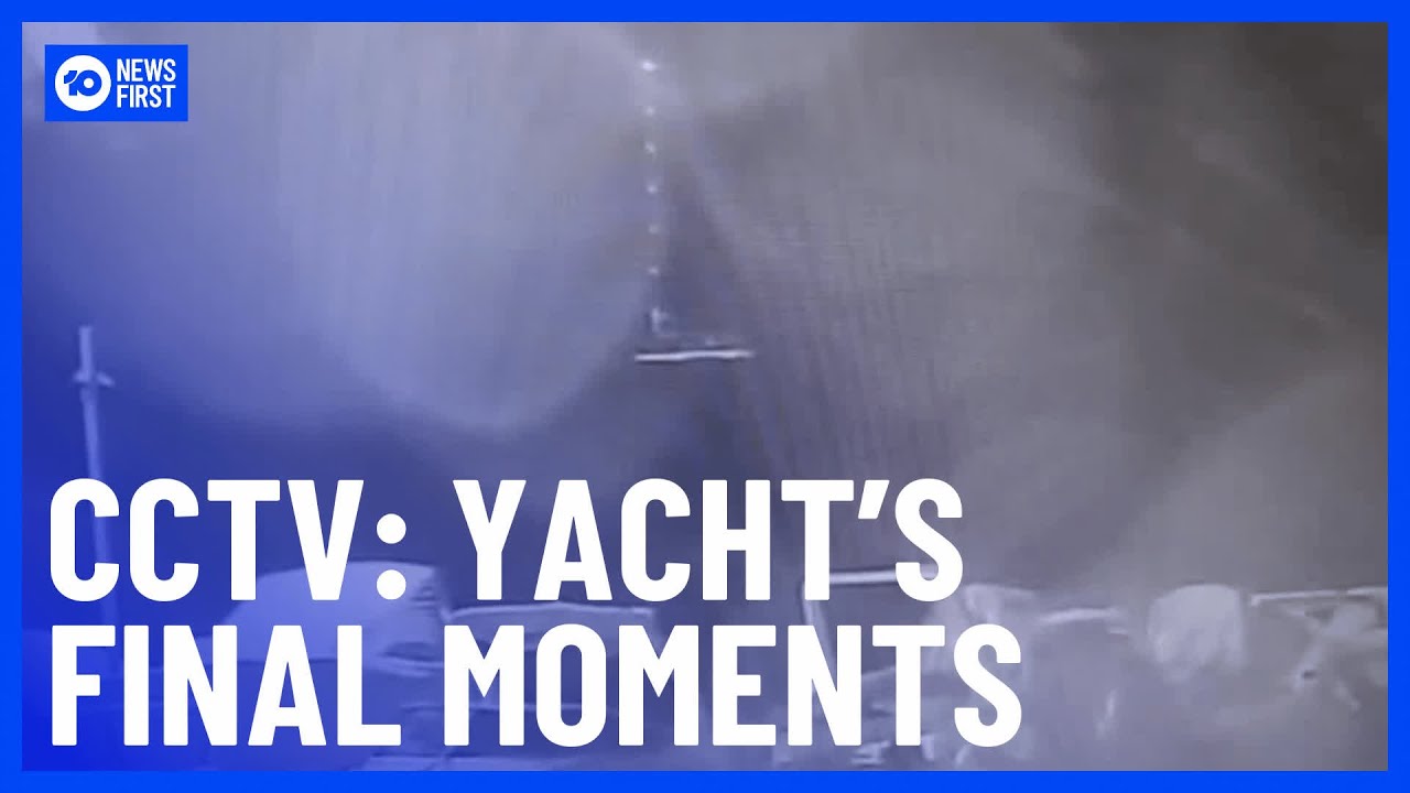 CCTV Captures Finals Moments Of Bayesian Yacht, Six Still Missing | 10 ...