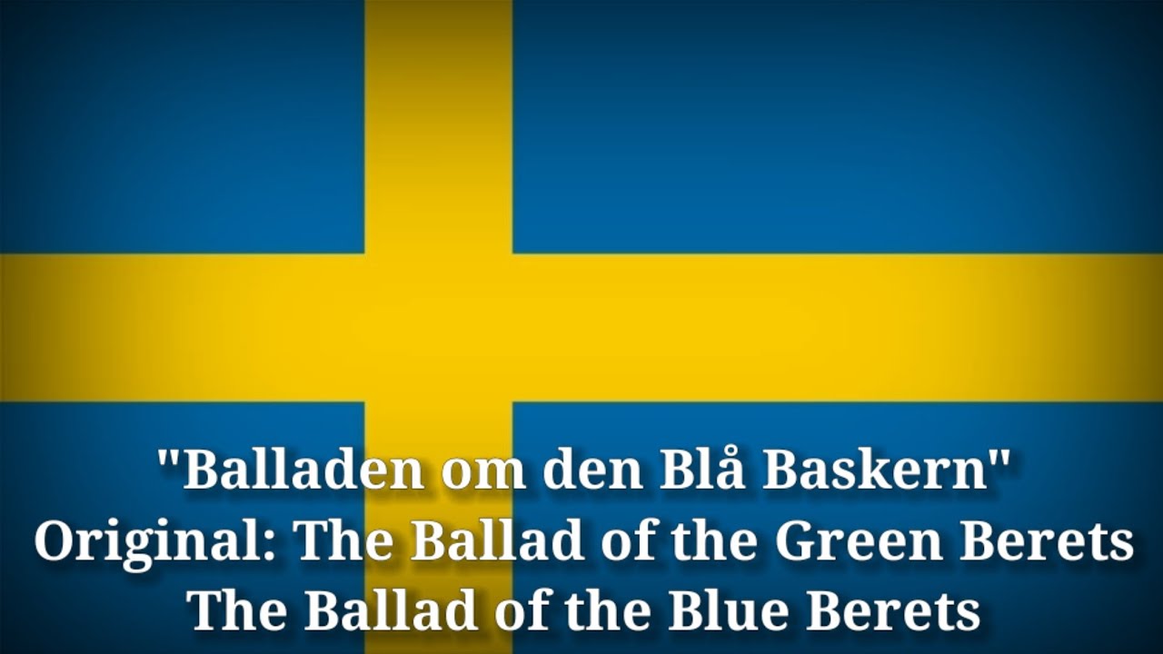Balldladen om den Blå Baskern - The Ballad of the Blue Berets [Swedish ...