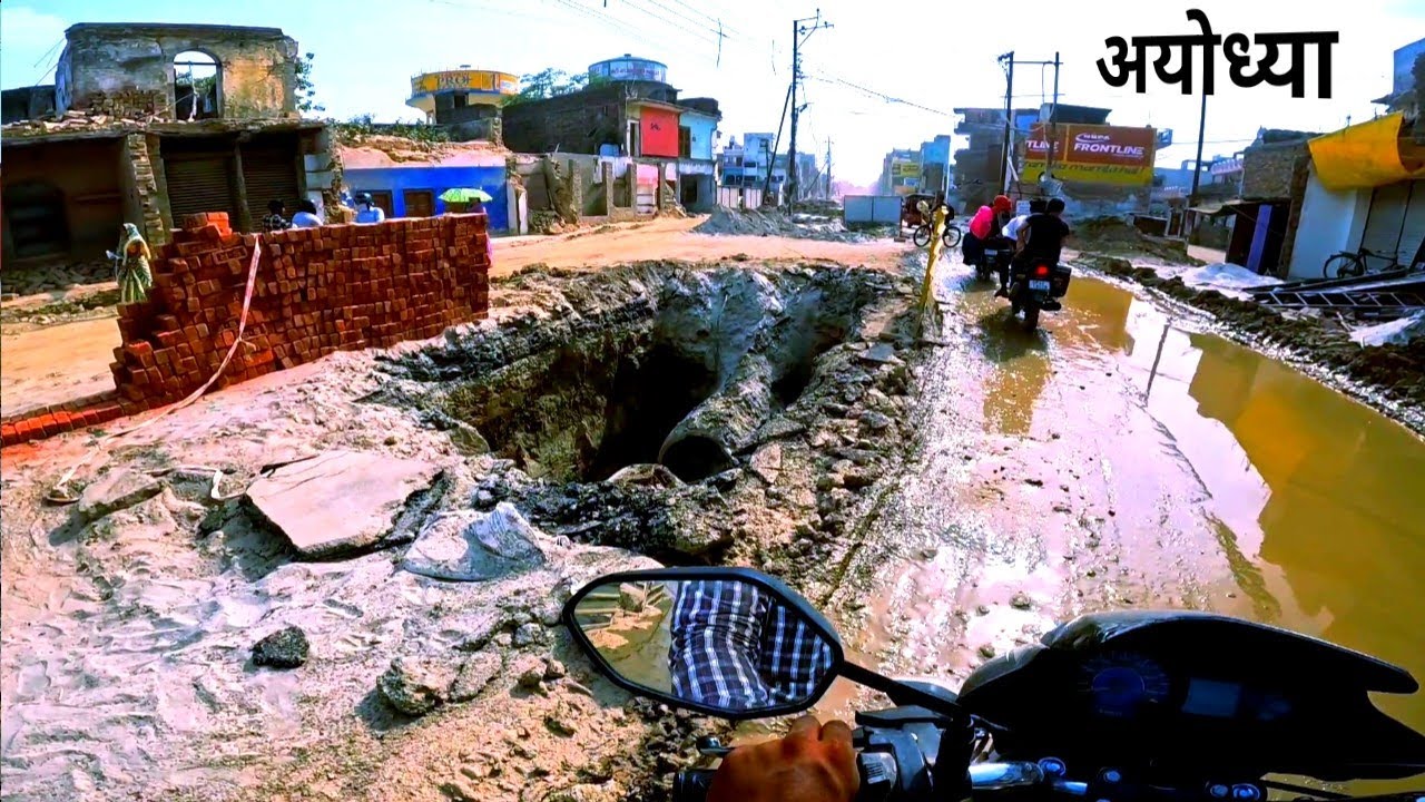 Ayodhya RamPath Road Widening Project update | Ayodhya Railway Station ...