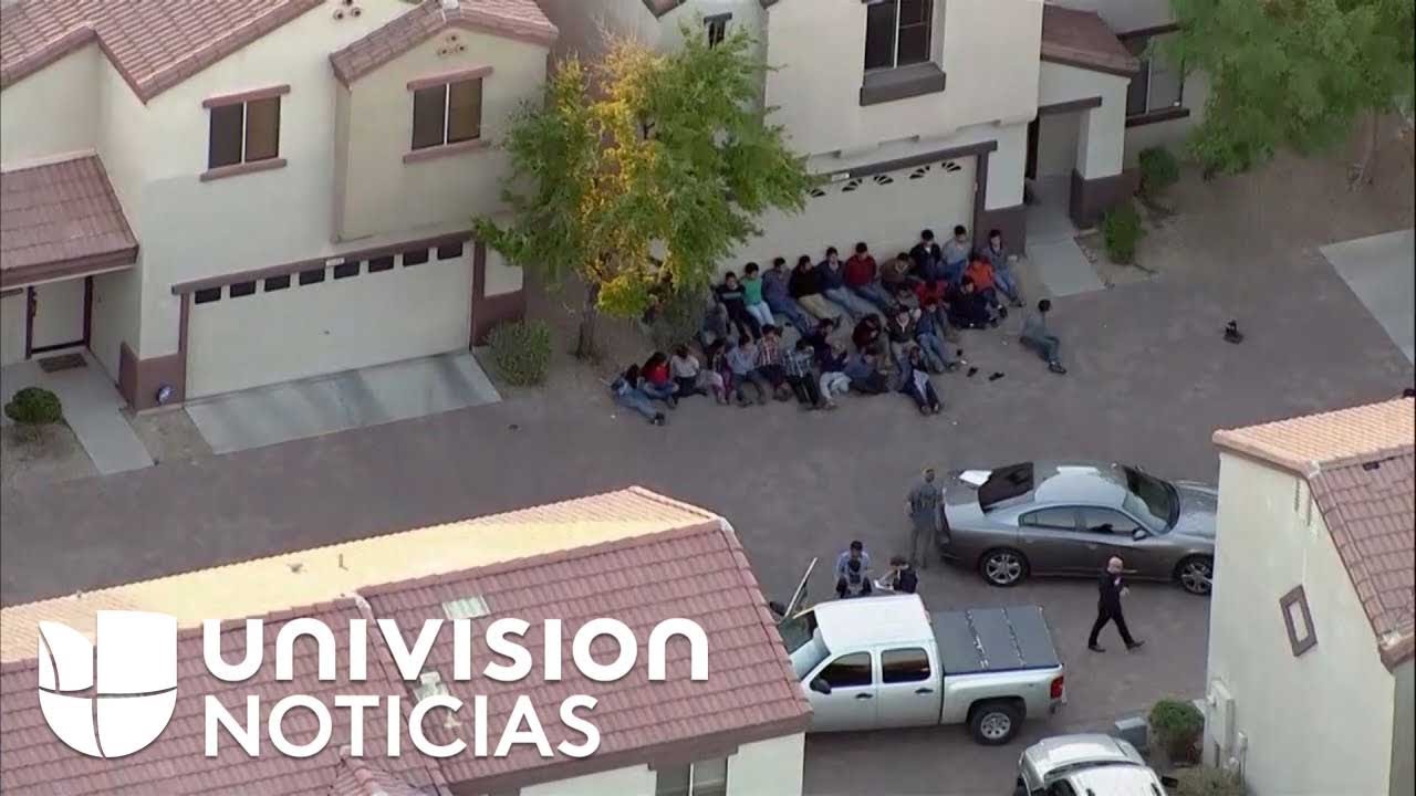 Así fue la redada de ICE en una casa de Arizona en la que detuvo a más ...