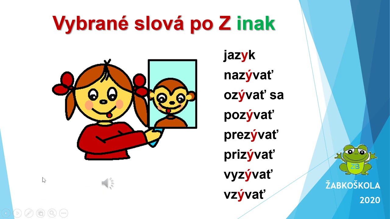 Vybrané slová po Z - YouTube
