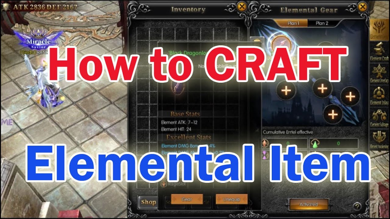 Hunt and Craft Elemental item MU Monarch SEA. #trending #viral # ...