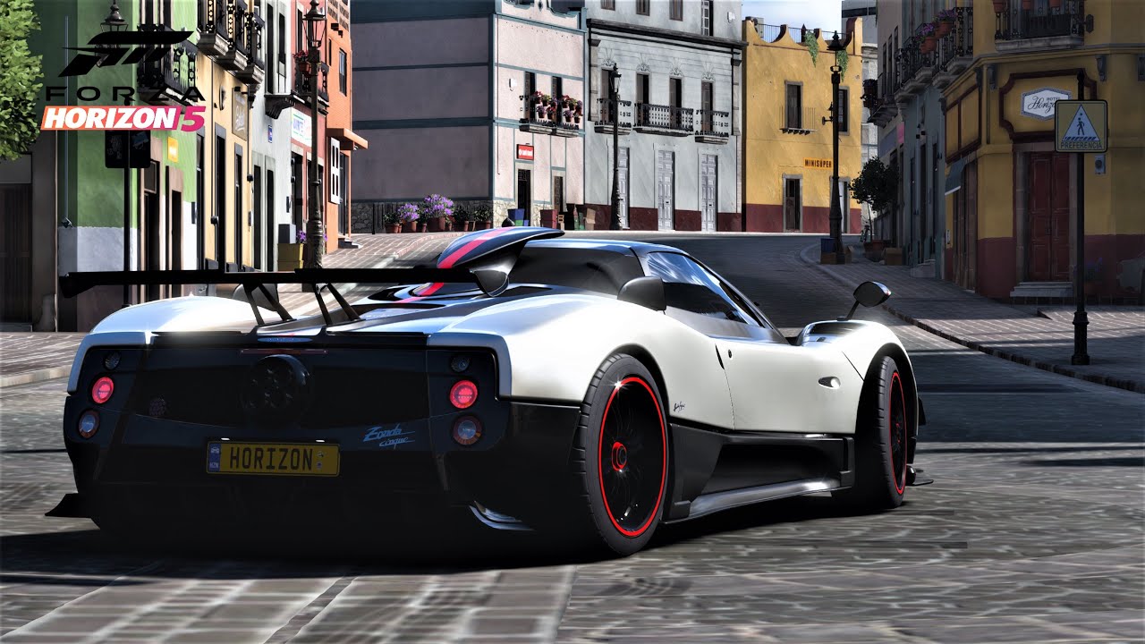 Pagani Zonda Cinque Roadster Insane Sound Gameplay | Forza Horizon 5 ...
