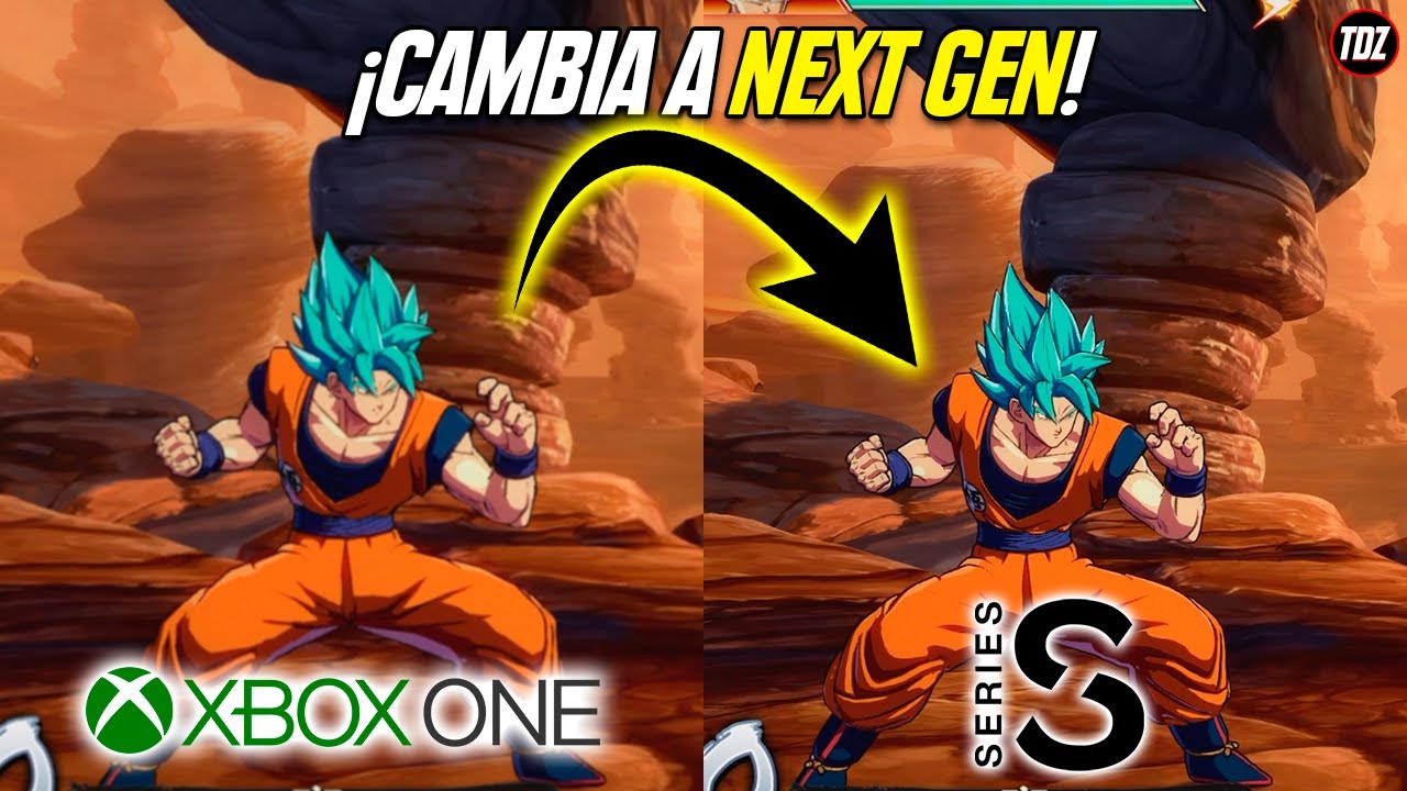 ¡Mucha mejor RESOLUCION! Dragon Ball FighterZ NEXT GEN vs OLD GEN ...
