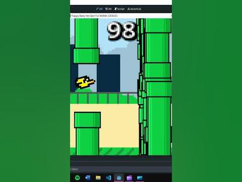 I made a flappy bird rip off!!! - YouTube