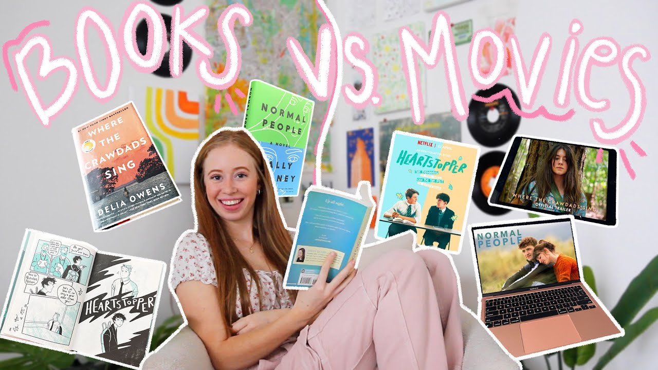 I Read Books & Then Watched Their Movie Adaptation 🎥📚 - YouTube