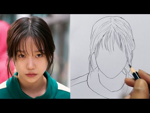 How to Draw Squid game 222 player / Squidgame player Drawing - YouTube