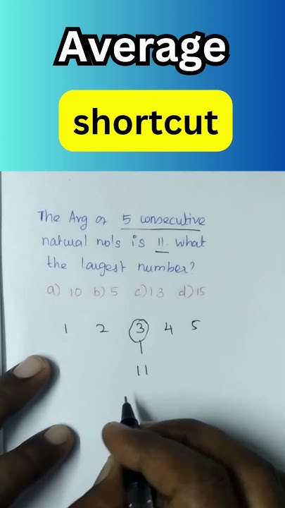 Averages aptitude tricks in tamil/Average aptitude problems /#shorts @konjam padingapa - YouTube