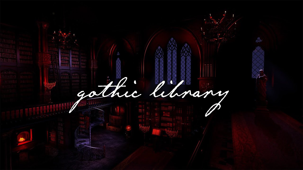 Dark Academia Piano and Cello | Gothic Library | Echoes from the Past ...