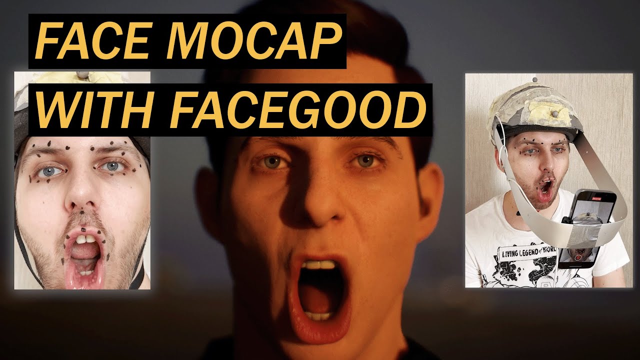 Homemade Face Mocap with Facegood - YouTube