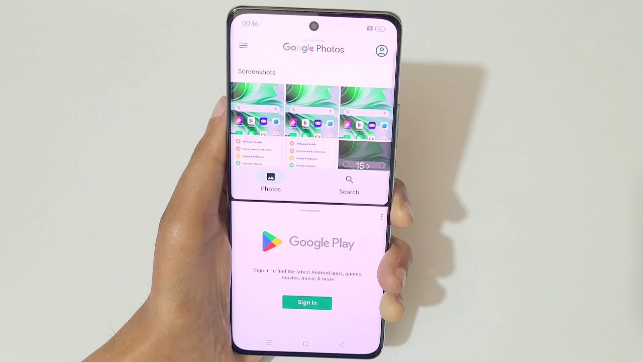 OPPO Reno 11 5G Split screen Mode - YouTube