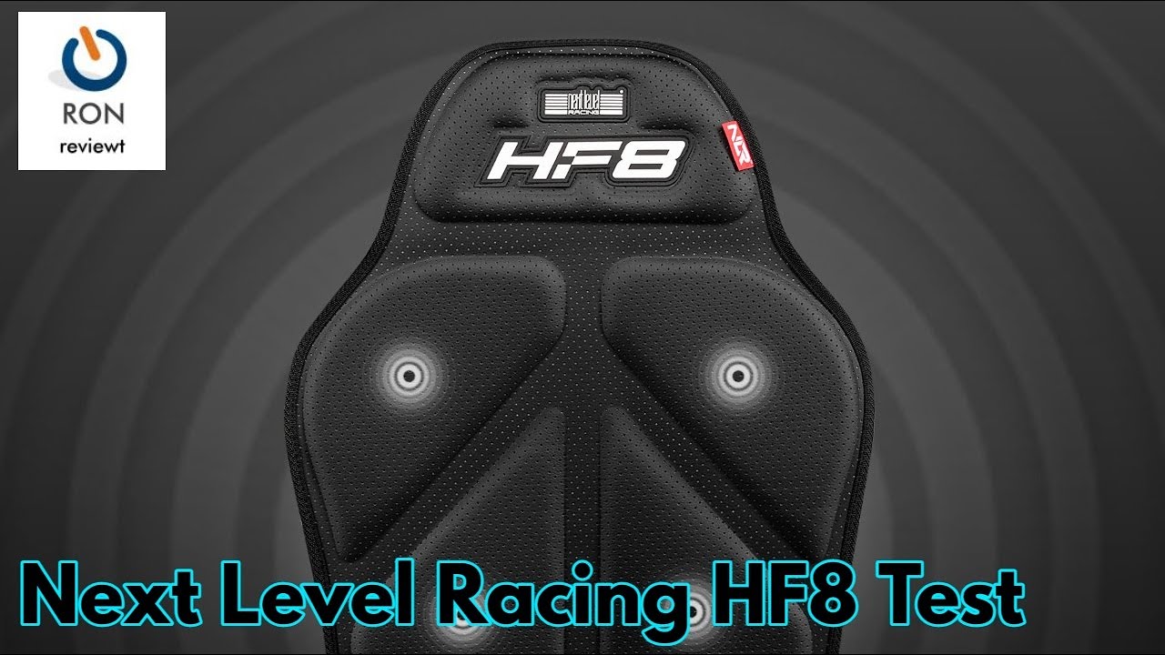Next Level Racing HF8 Haptic Feedback Gaming Pad im Test - YouTube