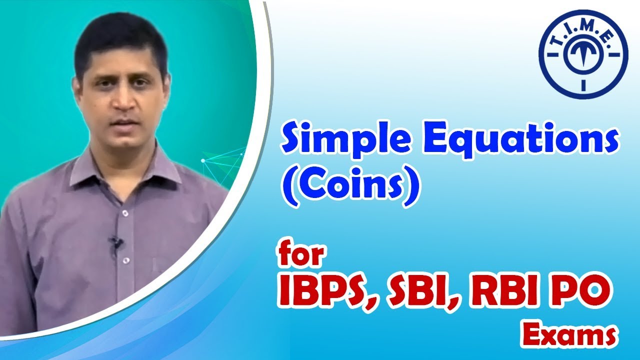 Simple Equations Coins - YouTube