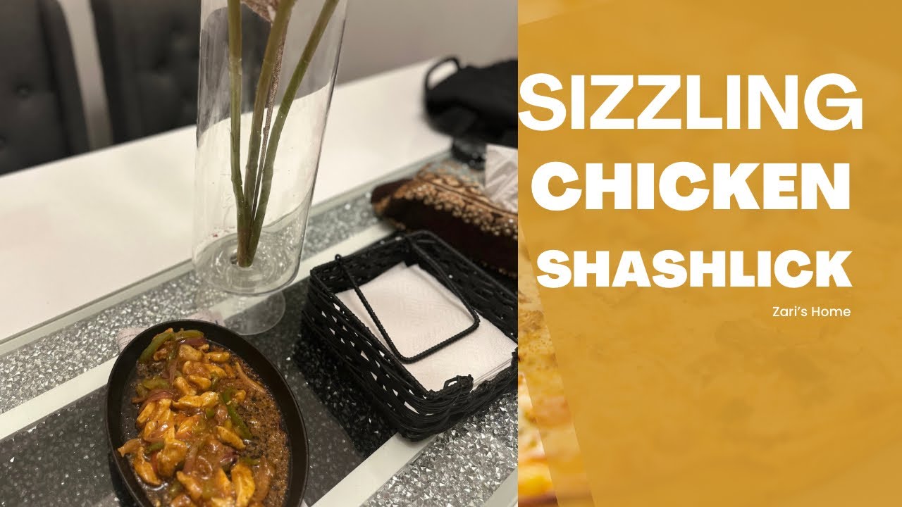 Sizzling Chicken Shashlick Recipe#chicken shashlick - YouTube