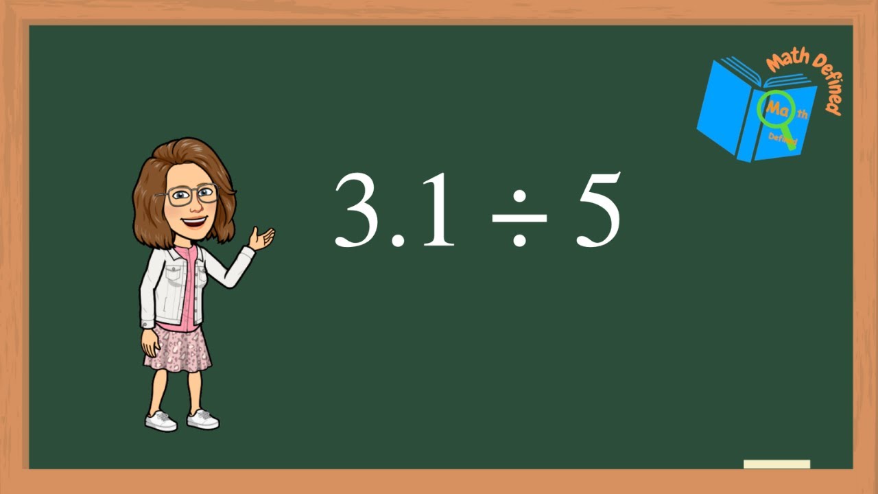 Dividing a Decimal Number by a Whole Number | Math Defined with Mrs. C ...