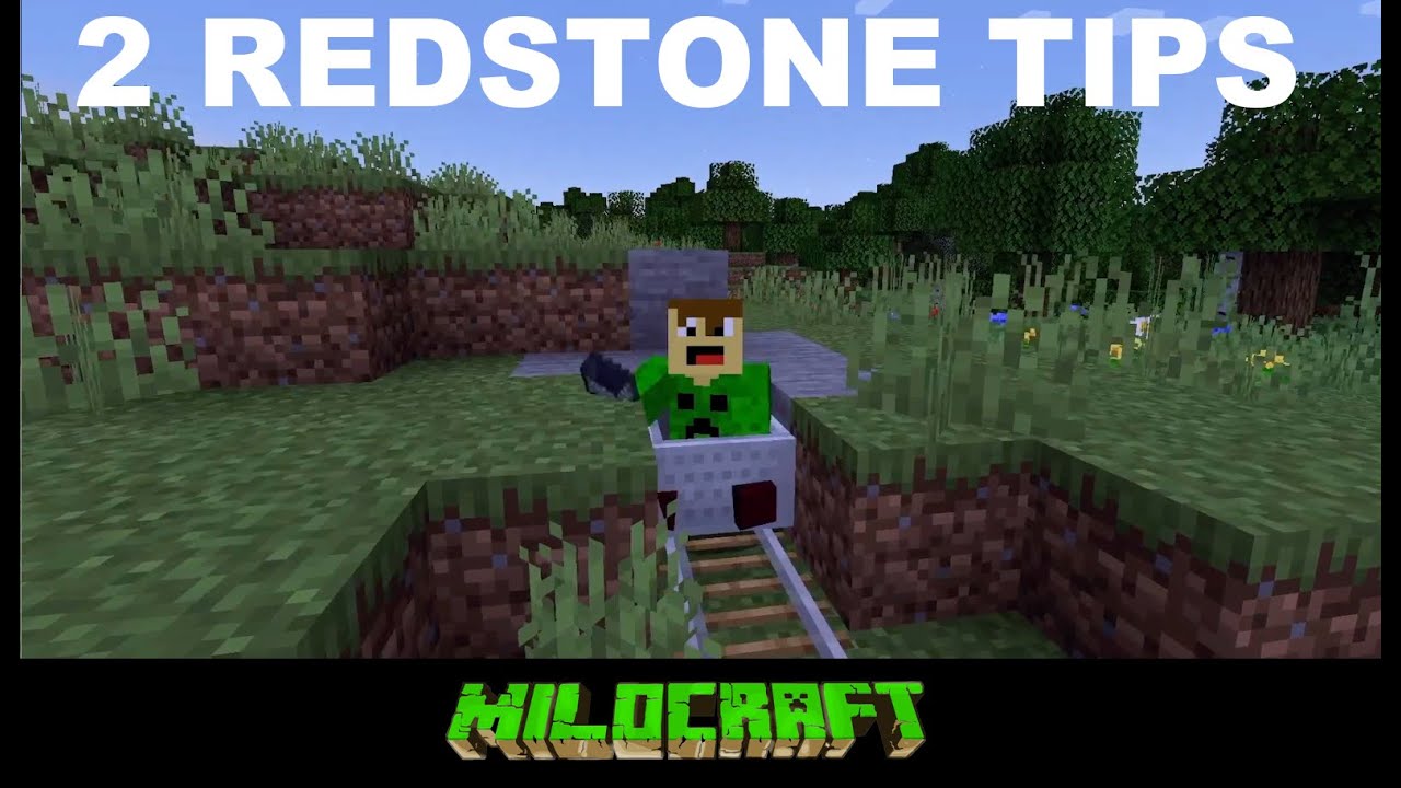 Två Redstone tips (Minecraft) - YouTube