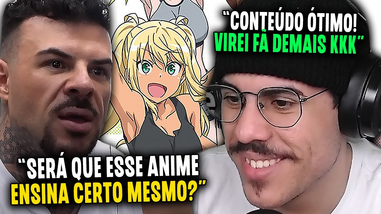 BODYBUILDER SE SURPREENDE COM ANIME QUE ENSINA MUSCULAÇÃO (Laércio ...