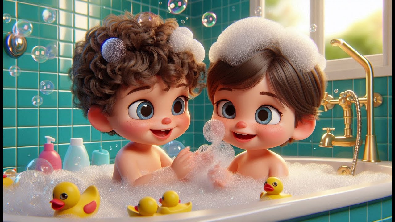 Bath Song Splash Splash! | Fun Nursery Rhymes & Kids Songs | Bubble ...