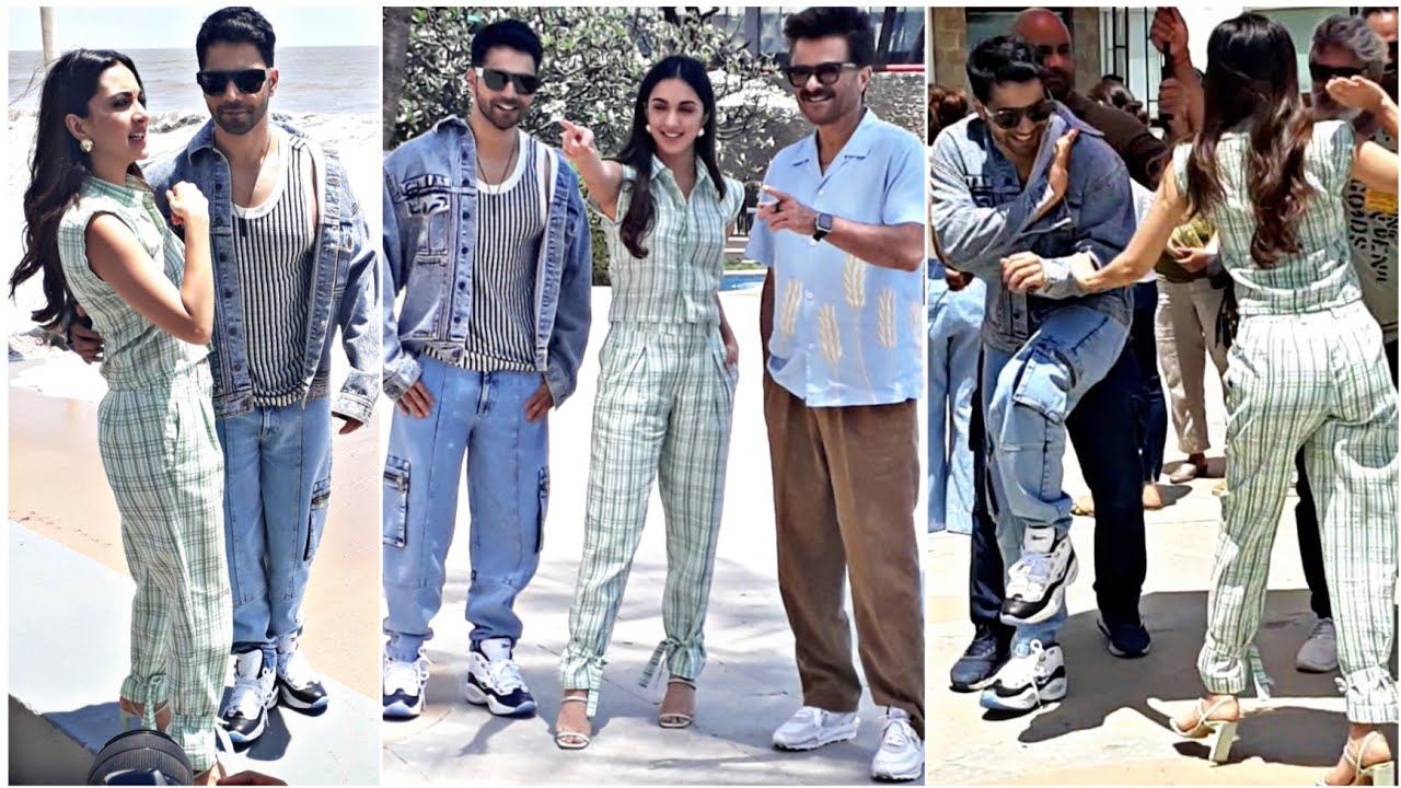 Masti 😂 Time with Varun Dhawan and Dimple aka Kiara Advani today during ...