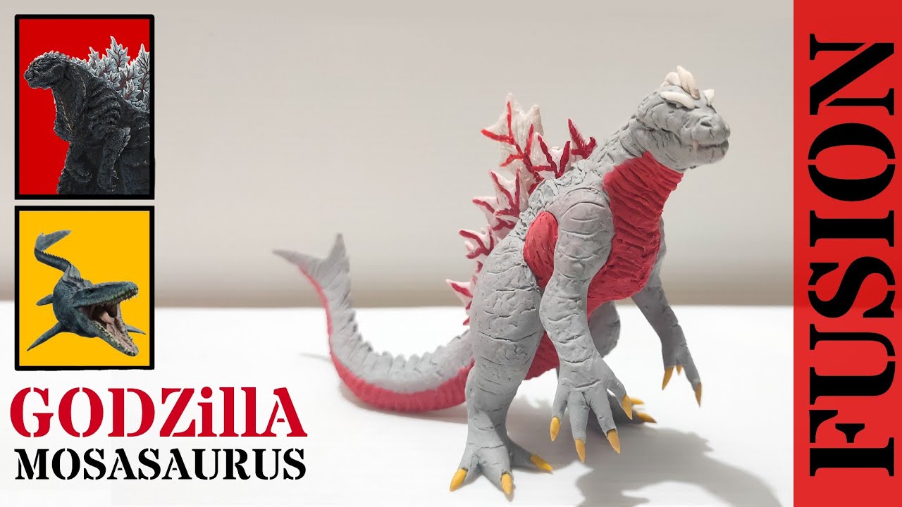 GodzillaUltima Fusion Mosasaurus : StopMotion - YouTube