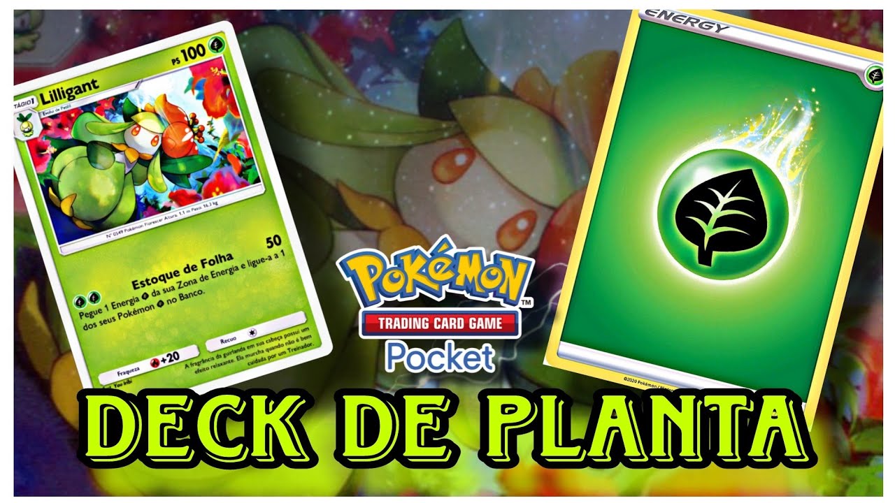 Fiz um Deck de planta barato - Pokémon TCG Pocket - YouTube