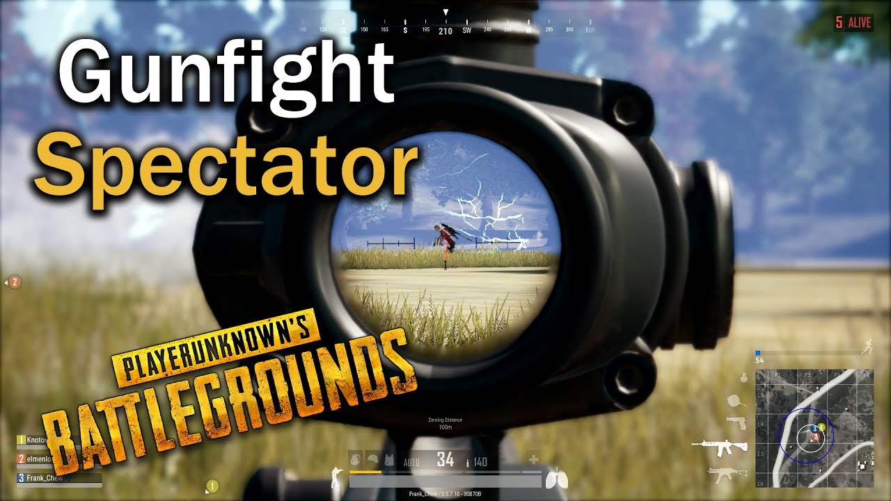 Gunfight Spectator - PUBG Match Highlights #23 - PLAYERUNKNOWN'S ...