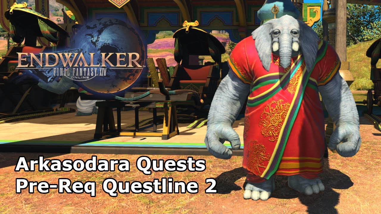 Pre-Req Questline 2 - FFXIV Arkasodara Tribal Quests - YouTube
