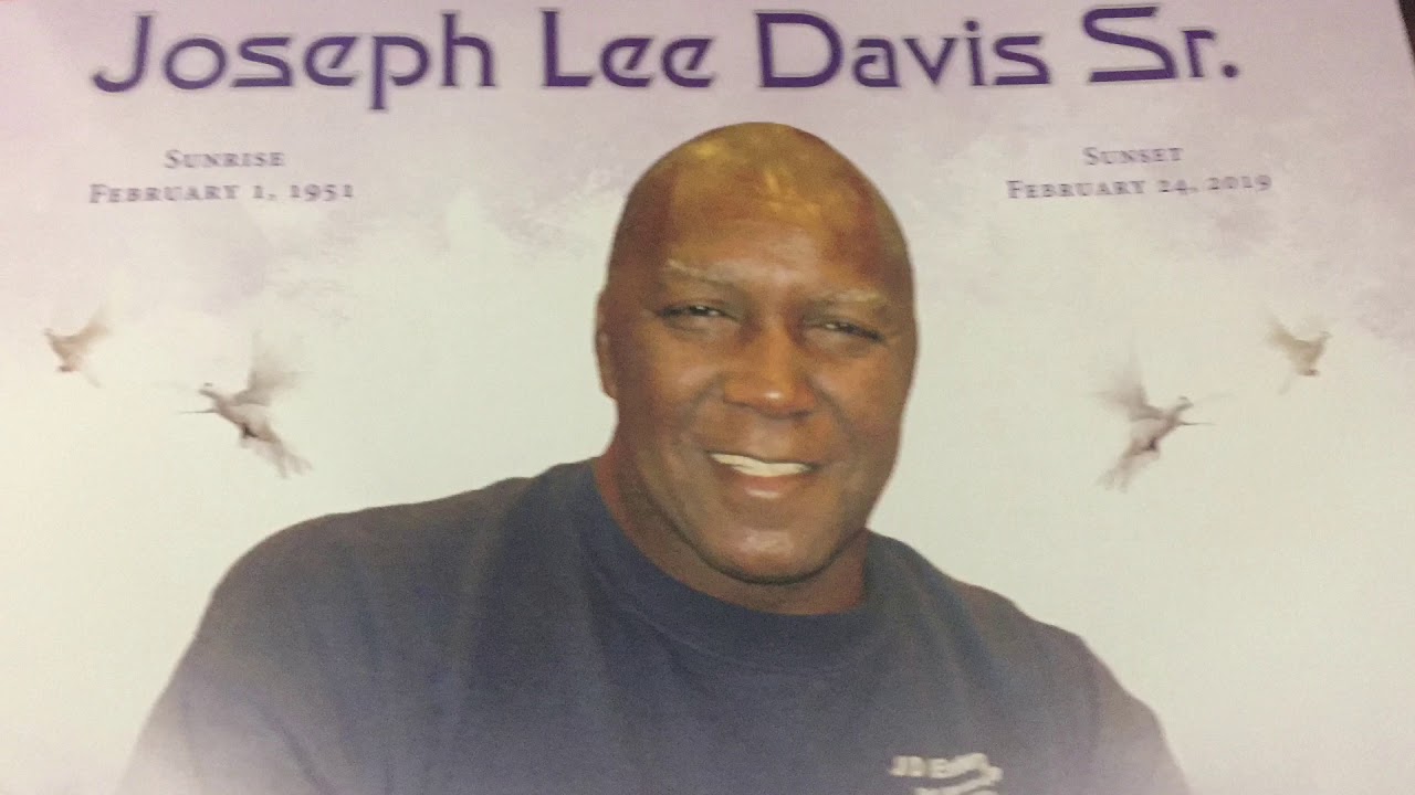 Joseph Lee Davis Sr, Part 1 - YouTube
