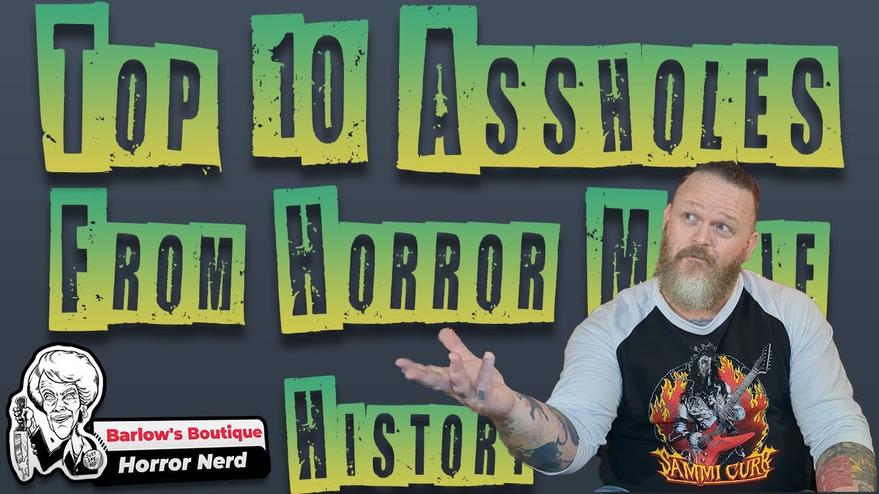 10 of The Biggest A- Hole Characters From Horror Movies - YouTube
