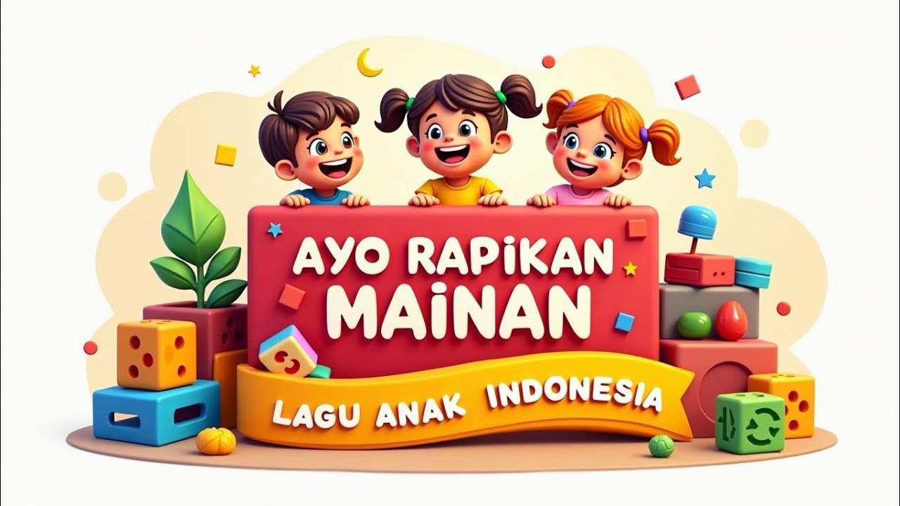 AYO RAPIKAN MAINAN - LAGU ANAK INDONESIA - YouTube