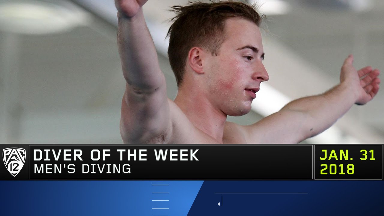 Utah's Nathan Makarewicz named Pac-12 Men's Diver of the Week - YouTube