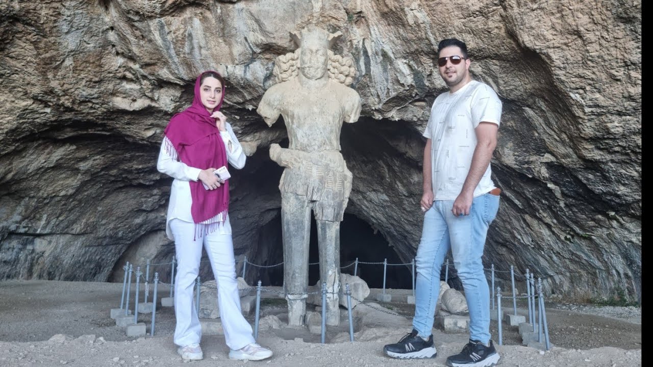 غار شاپور .سفر به شیراز _روز چهارم . Shiraz_Kazeron#shiraz #شیرازگردی ...