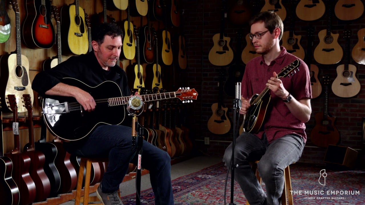 Pava A5 Pro Black Top Mandolin & Arrow Octave Mandolin - YouTube