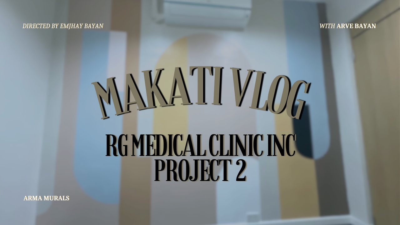 2nd mural project for RG Medical Clinic Inc - Makati City - YouTube