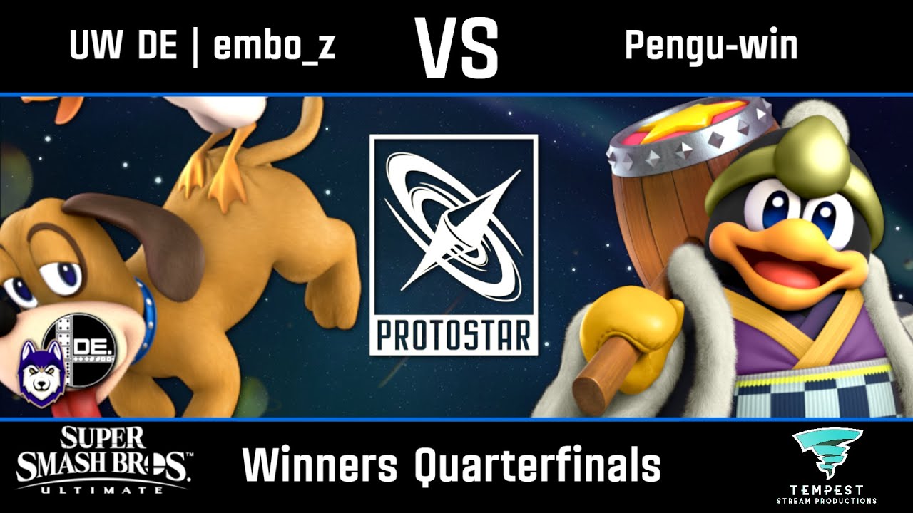 UW DE | embo_z (Duck Hunt) vs Pengu-win (King Dedede) - Ultimate ...