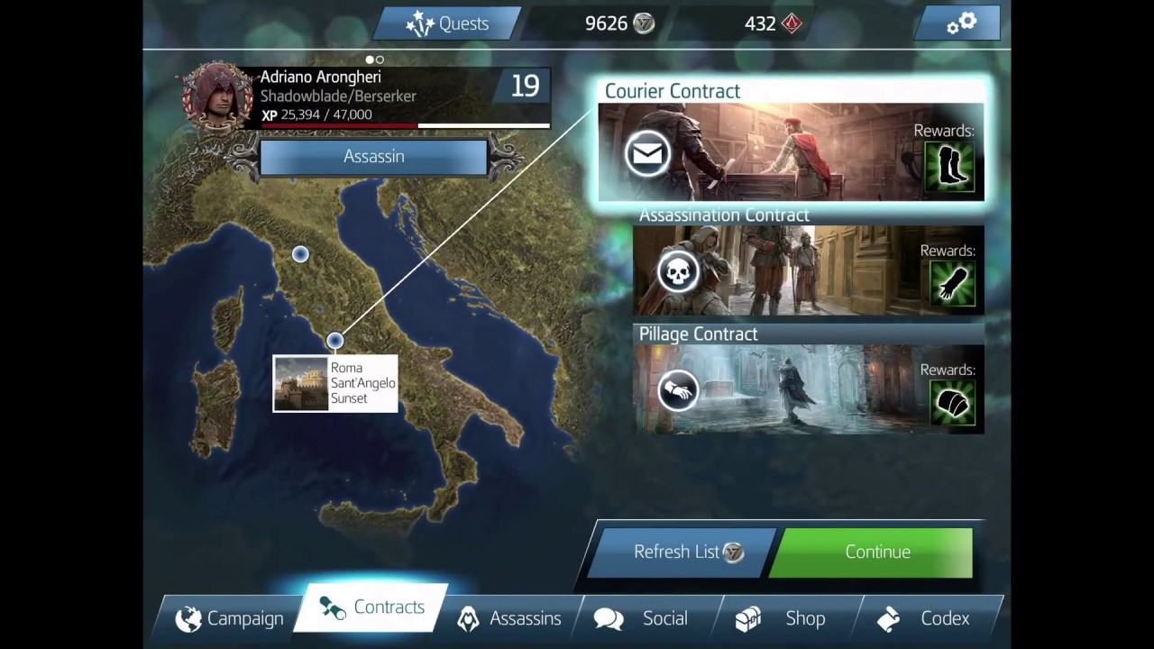 Assassins creed identity benedicto outfit gameplay HD - YouTube