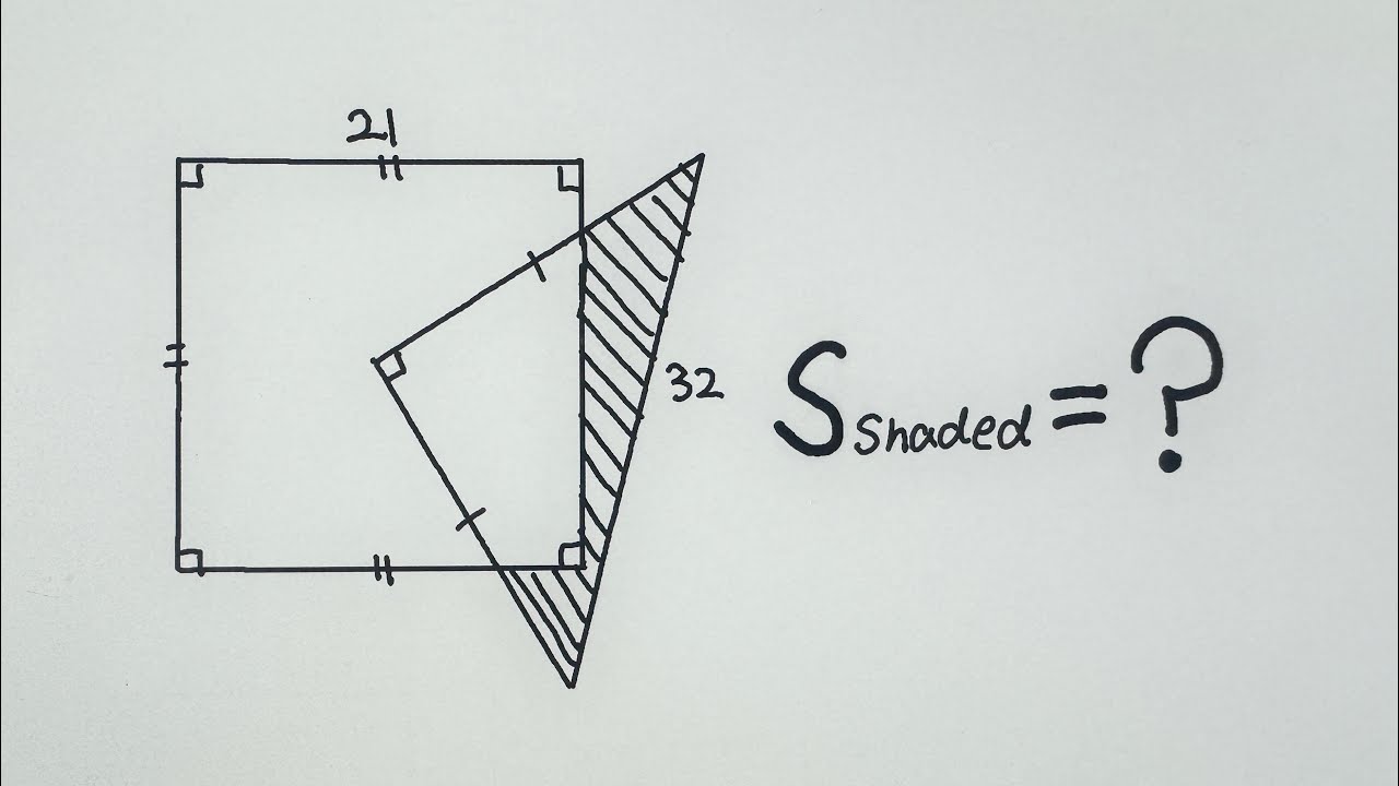 Q156 | Math Olympiad | Geometry | Constructing Squares | Isosceles ...