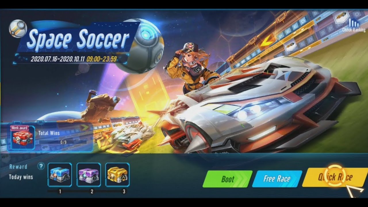 Is This Rocket League? GSD Space Soccer Mode 【Garena Speed Drifters ...
