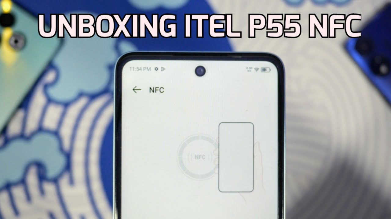 SEJUTAAN PAKET KOMPLIT!! UNBOXING ITEL P55 NFC - YouTube