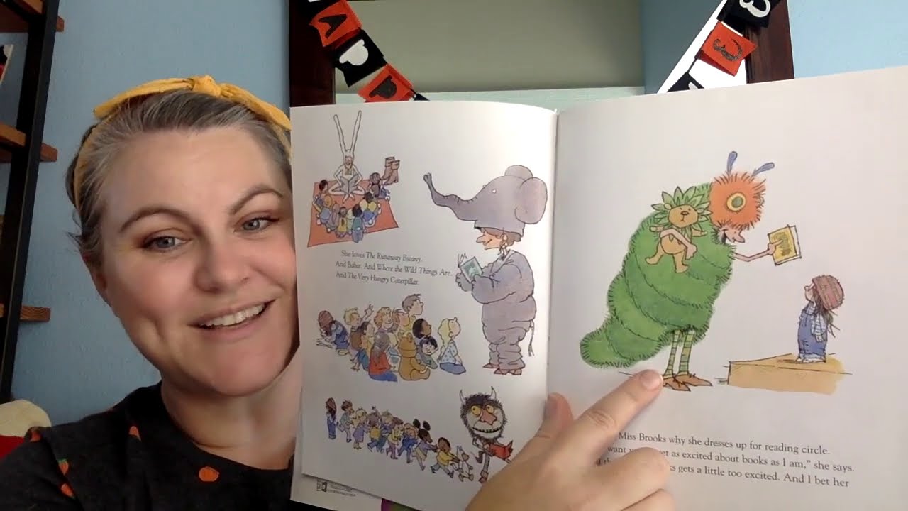 Miss Brooks Loves Books by Barbara Bottner - YouTube