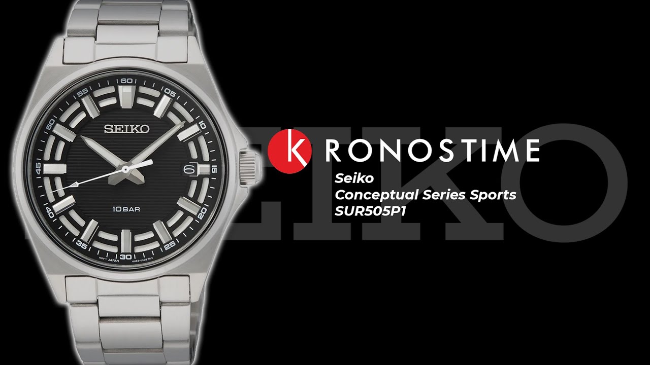 Seiko Conceptual Series Sports SUR505P1 - KronosTime.RU обзор часов ...