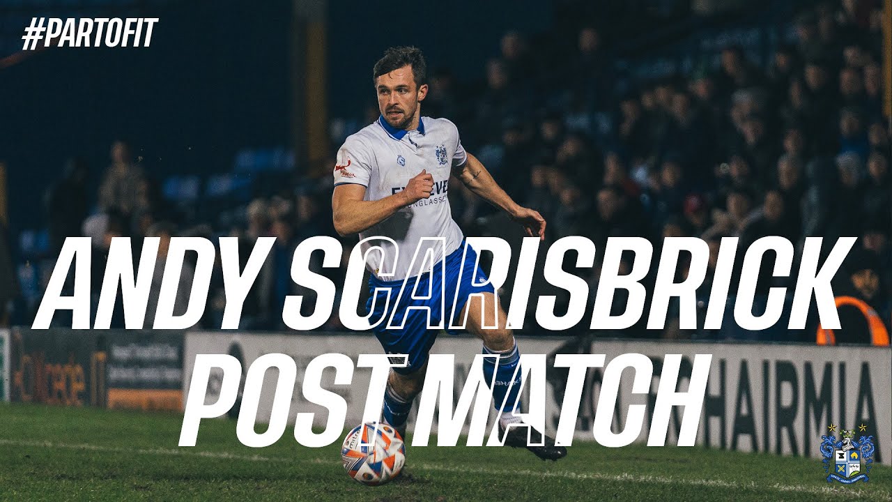 ANDY SCARISBRICK ON BEING ABLE TO CHANGE THE GAME | Post Match ...