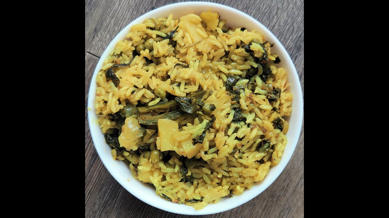 Methi Pulao | Vegan Fenugreek Pilaf | Fenugreek Rice | #instantpot ...