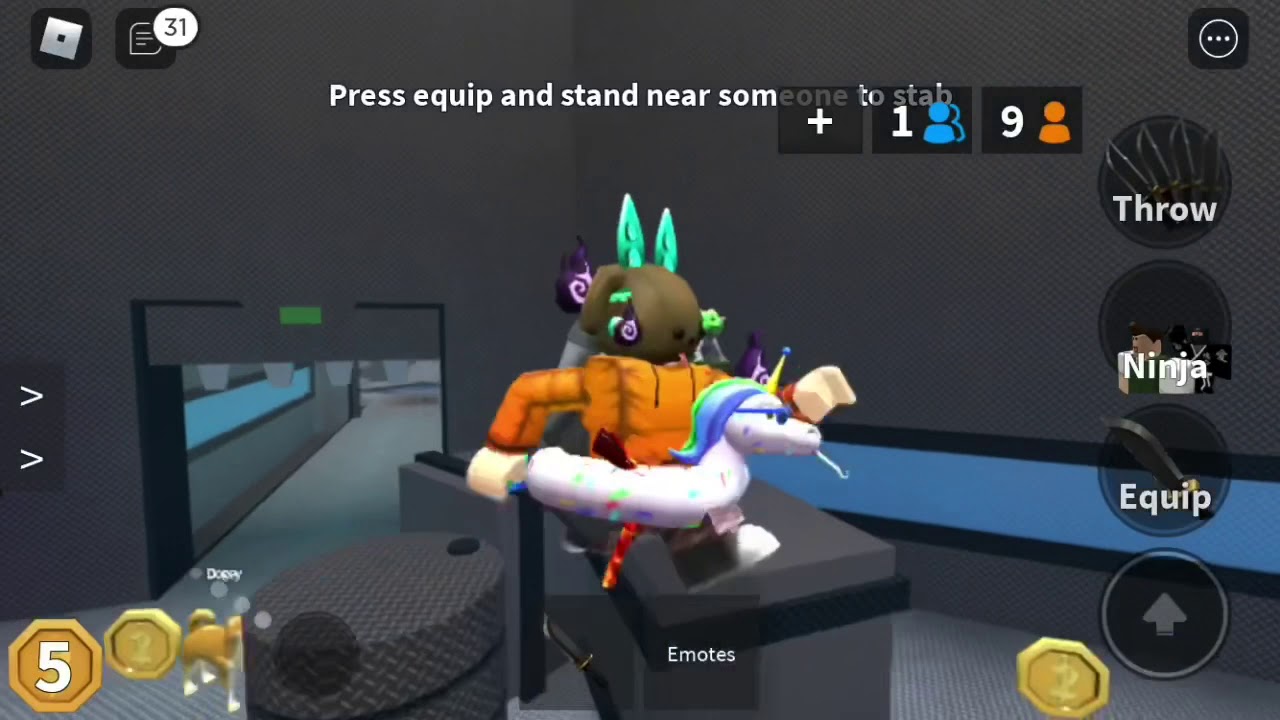 Play roblox mm2 with angels part 1 - YouTube