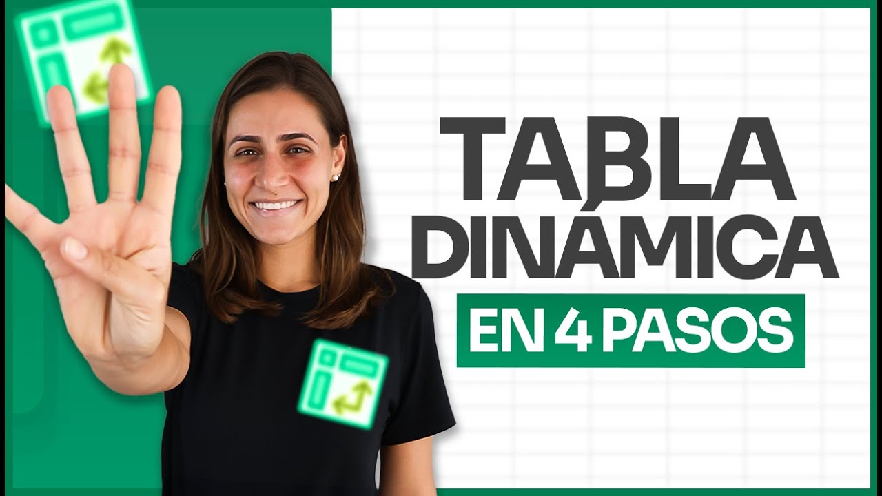 Cómo hacer una tabla dinámica en 4 pasos - YouTube