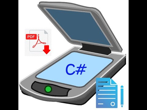Scan to PDF and Images in c# PART 1 - YouTube