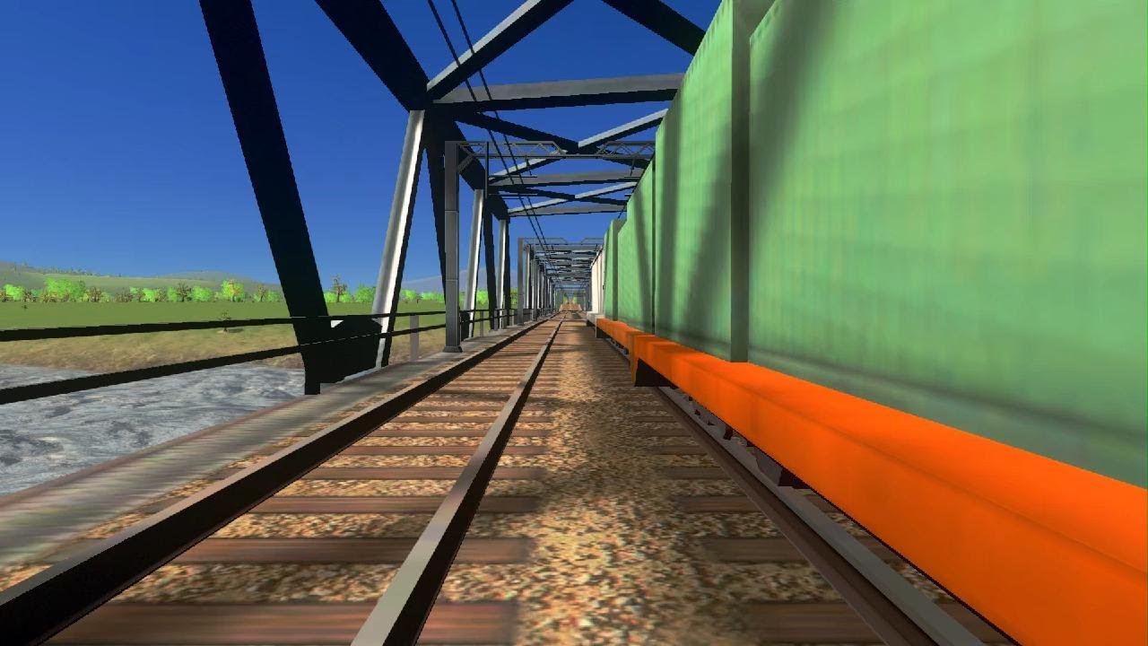 Cities: Skylines Trainspotting At One Of My Railway Bridges - YouTube